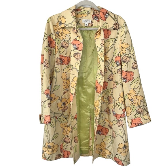 Ann Taylor | Jackets & Coats | Vintage Ann Taylor Loft Jacket Floral ...